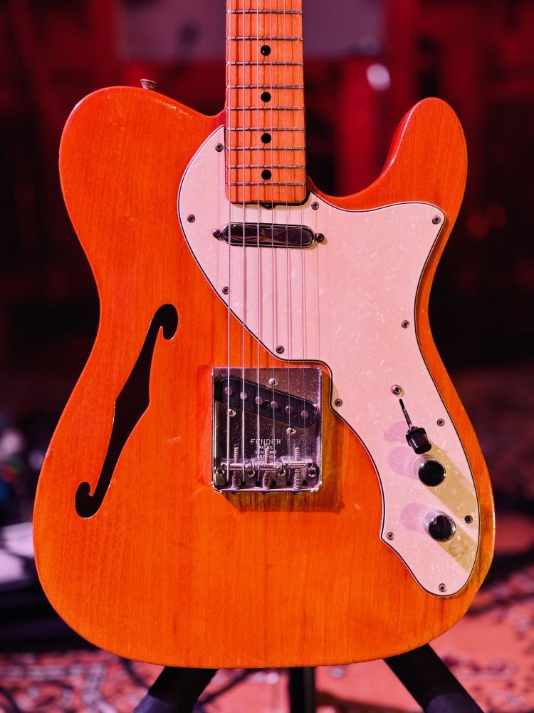 1969 Fender Telecaster Thinline - Natural - String Tree Guitars